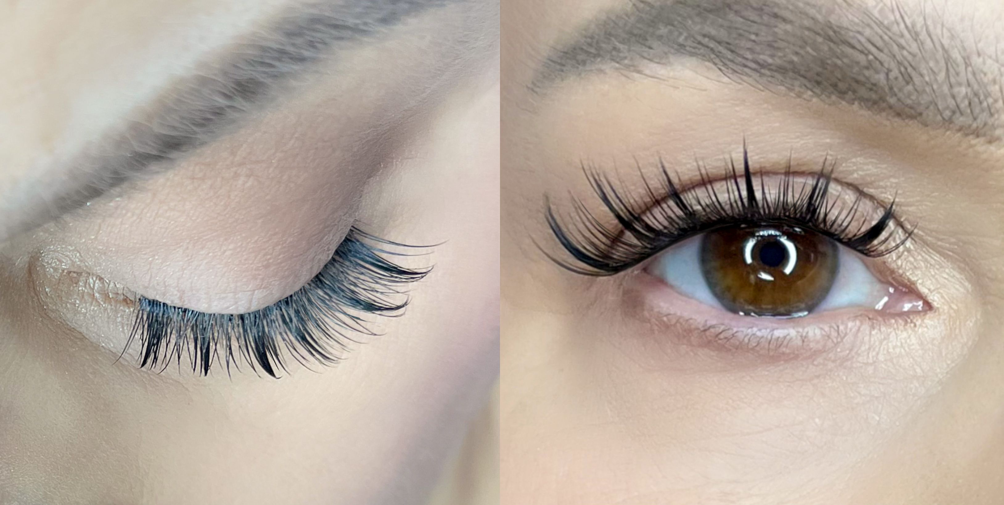 Pruebo los efectos de las pestañas cluster de kits de extensiones de ...